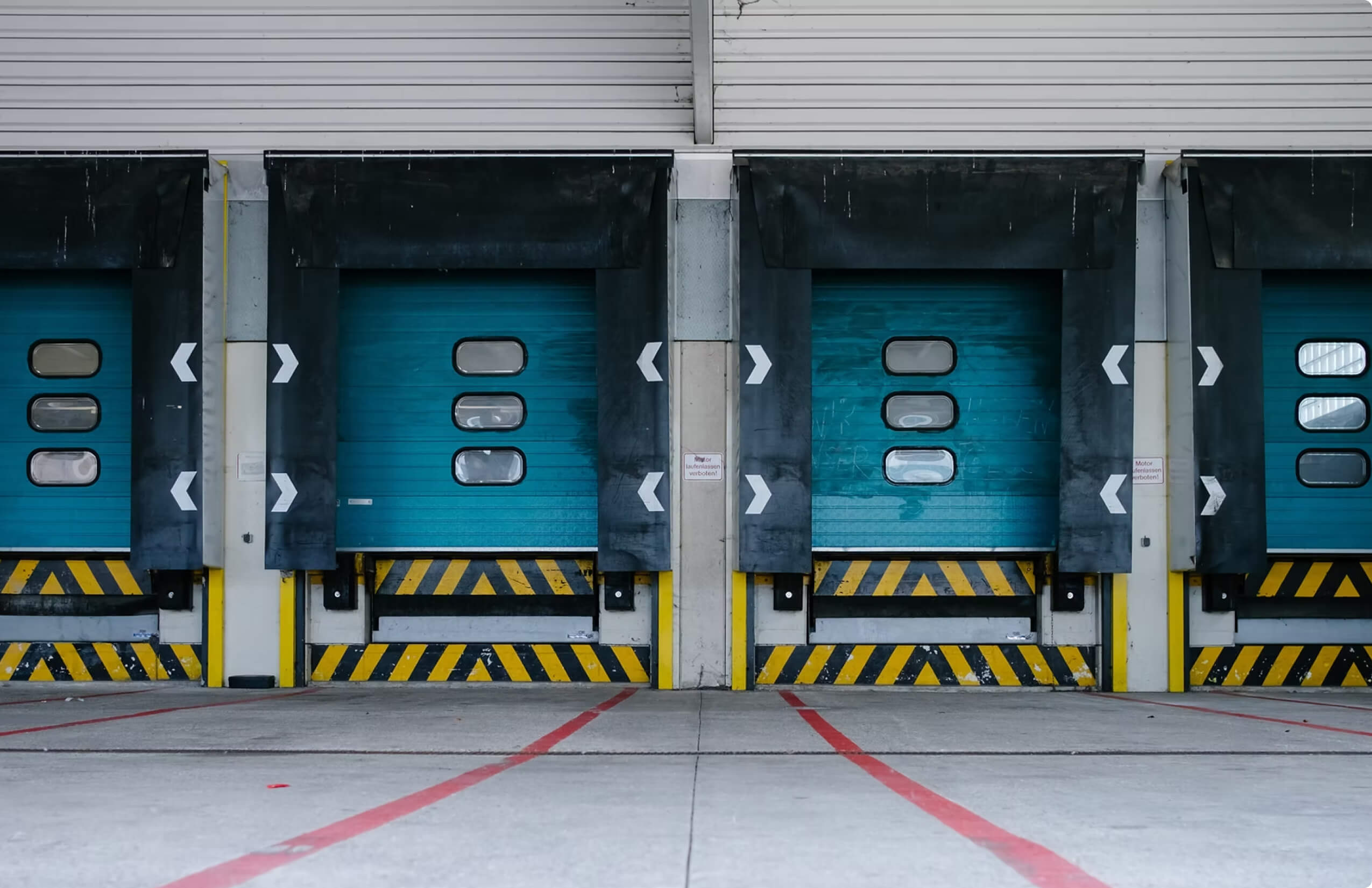 Loading dock brush seals