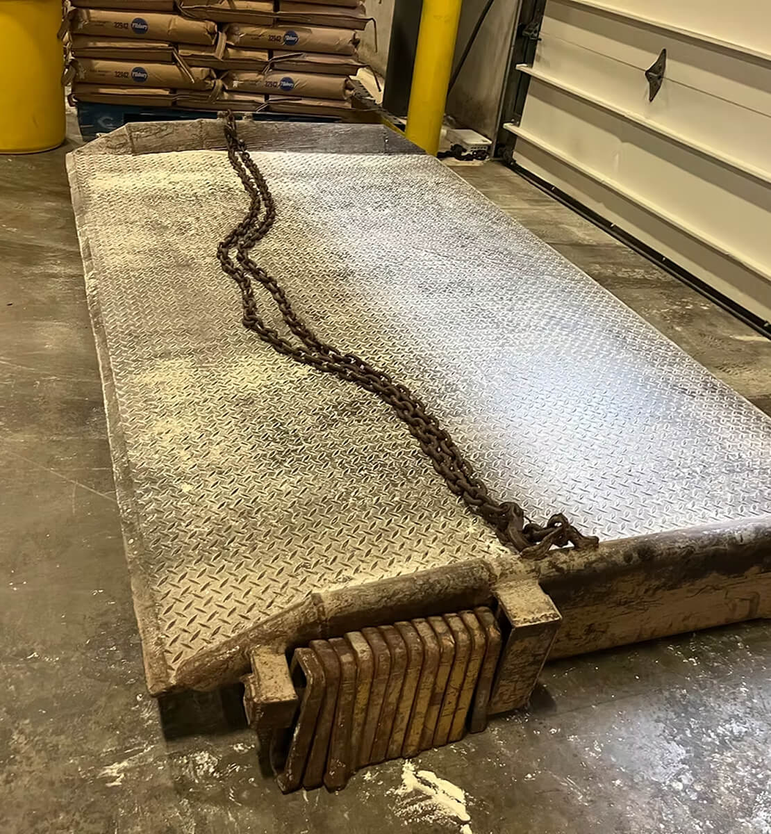 Loading dock brush seals